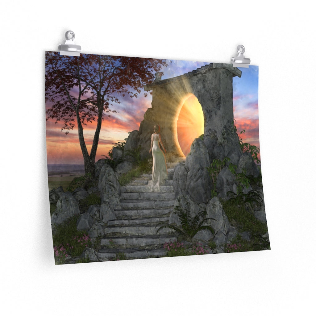 “Onward and Upward” Fine Print – Roaring Lion Art Studio LLC